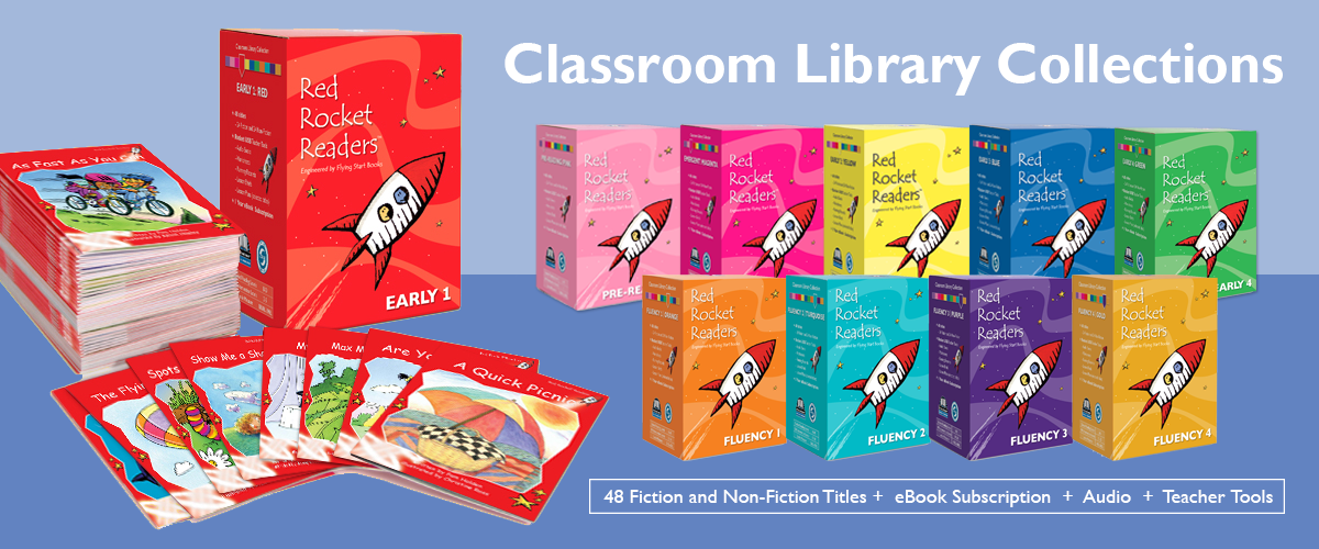 Red Rocket Readers - leveled reading books