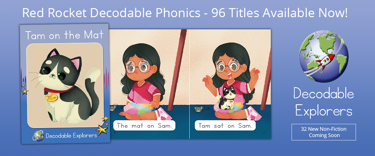 Red Rocket Readers - leveled reading books